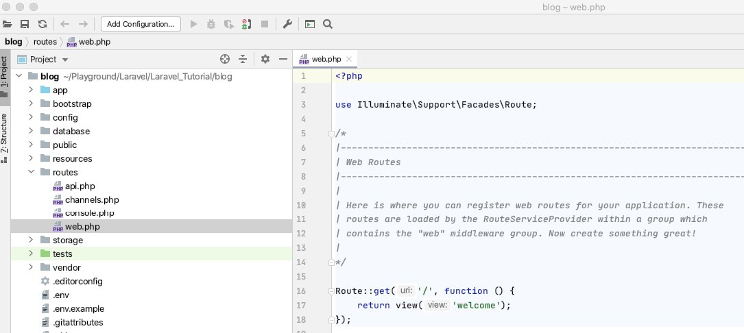 Laravel Routing - blog.admin-code.de